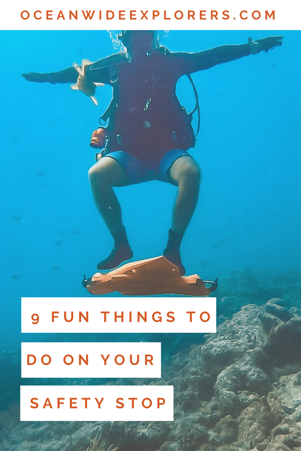 9 Fun Things to Do on Your Safety Stop - OceanWide Explorers
